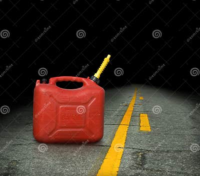 Gas can stock image. Image of danger, industrial, road - 5809763