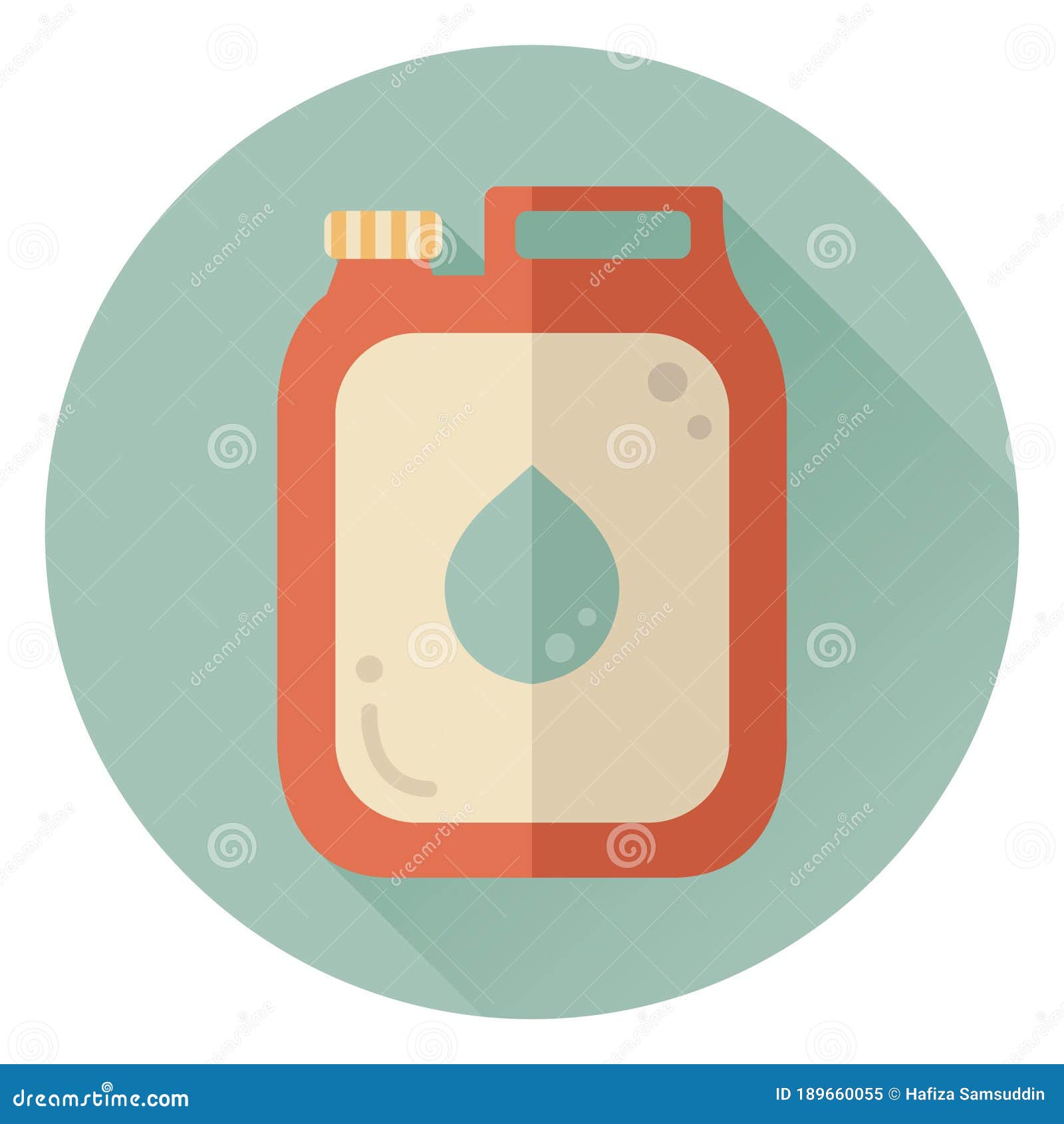 Gas Can. Vector Illustration Decorative Design Stock Vector ...