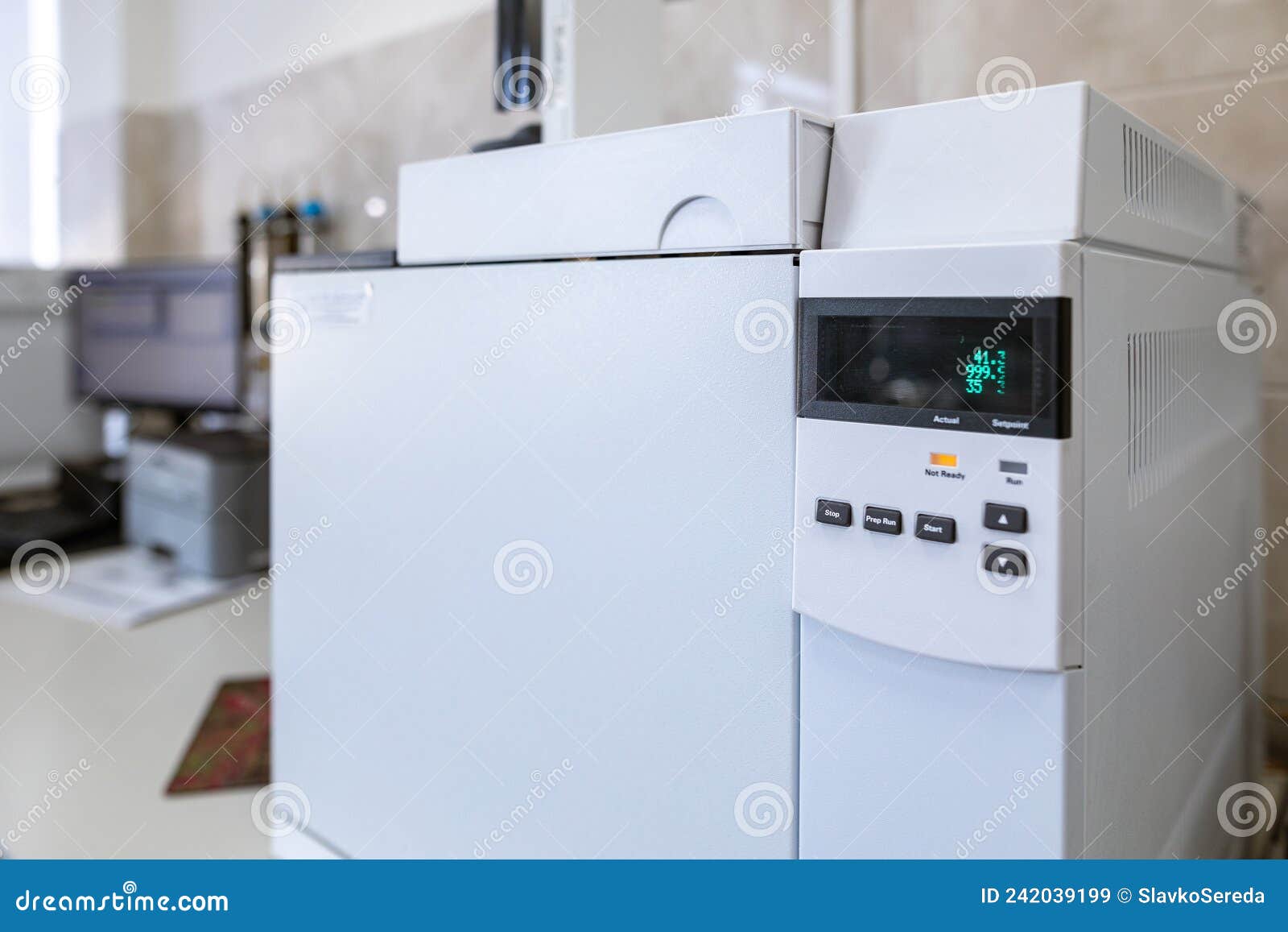 The Gas Chromatograph System with Head Space Sampler. the System ...