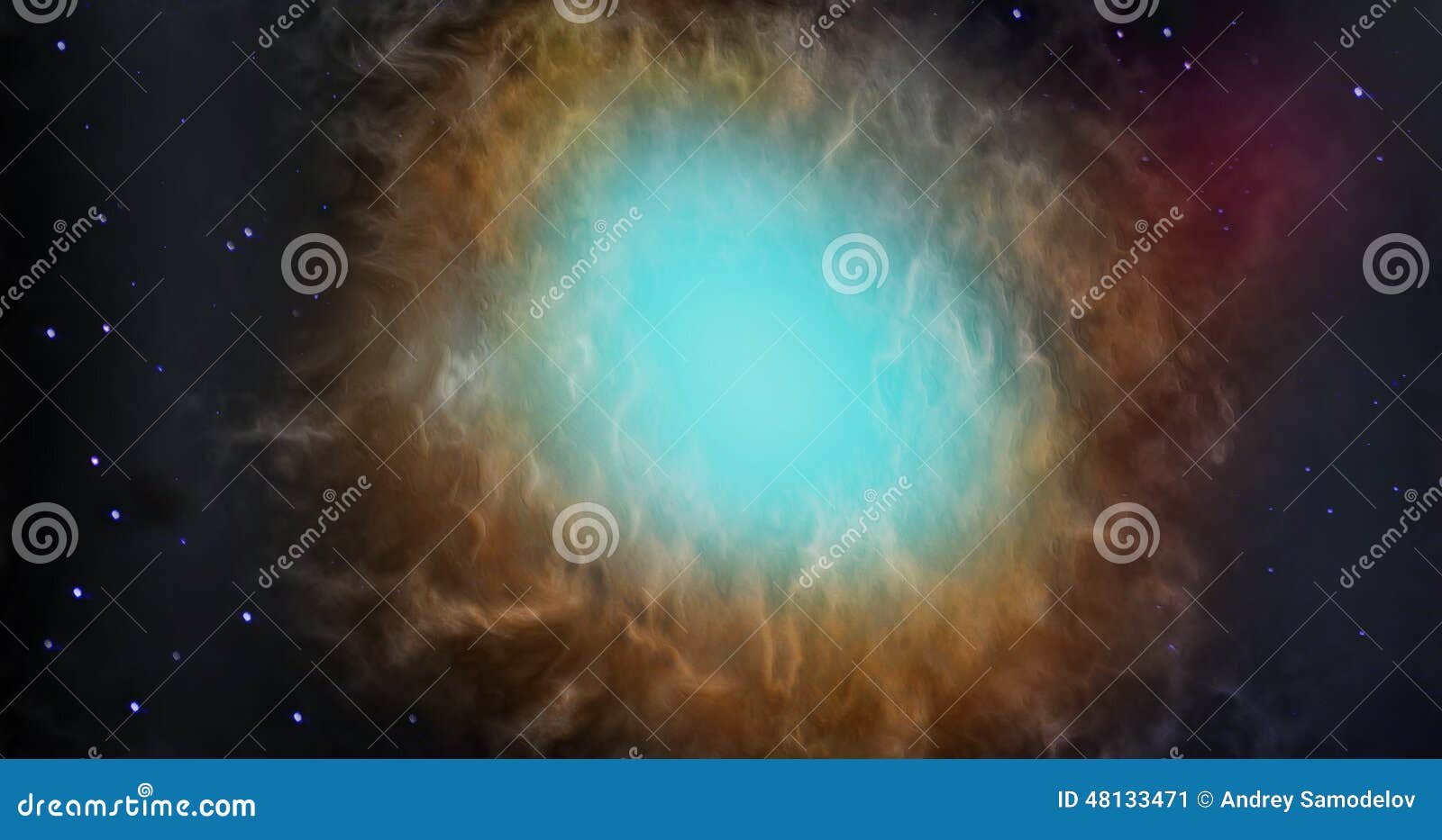 Gas clouds, space star fog stock illustration. Illustration of gravity ...