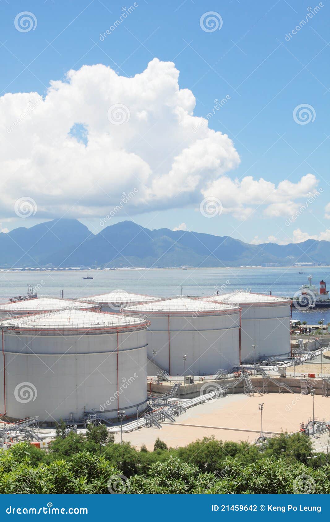 Gas container stock photo. Image of industry, hong, estate - 21459642