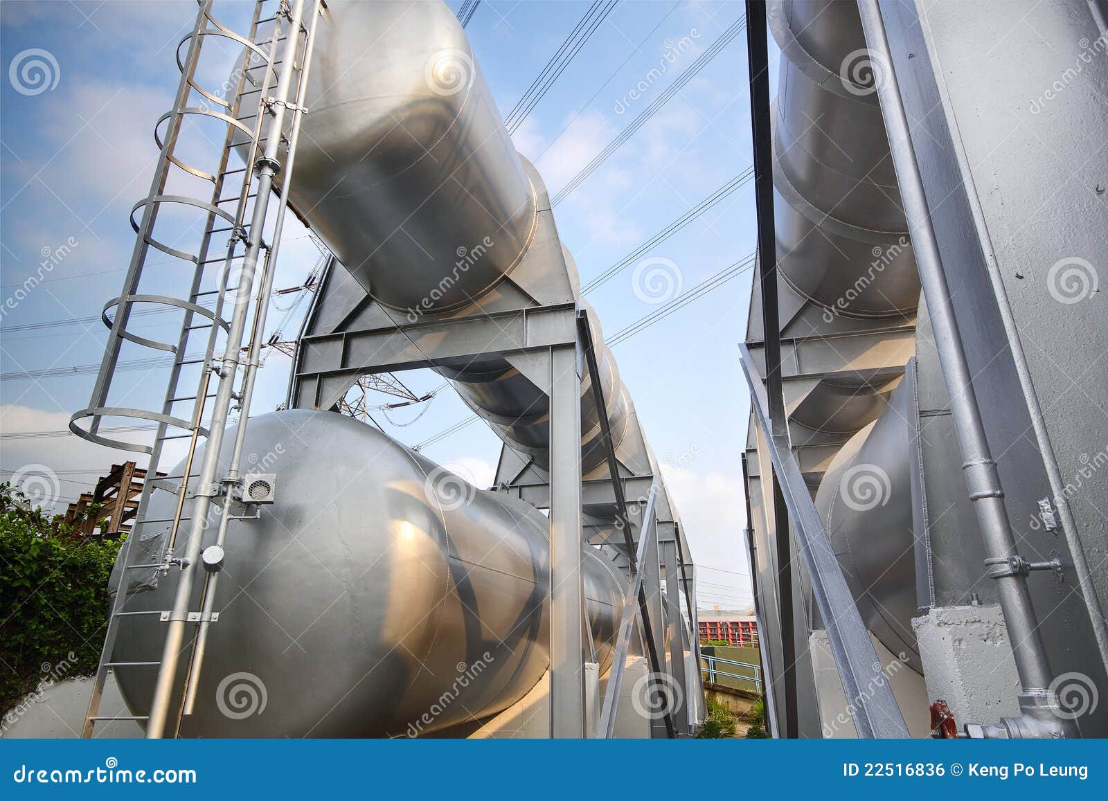 Gas container stock photo. Image of hongkong, polymer - 22516836