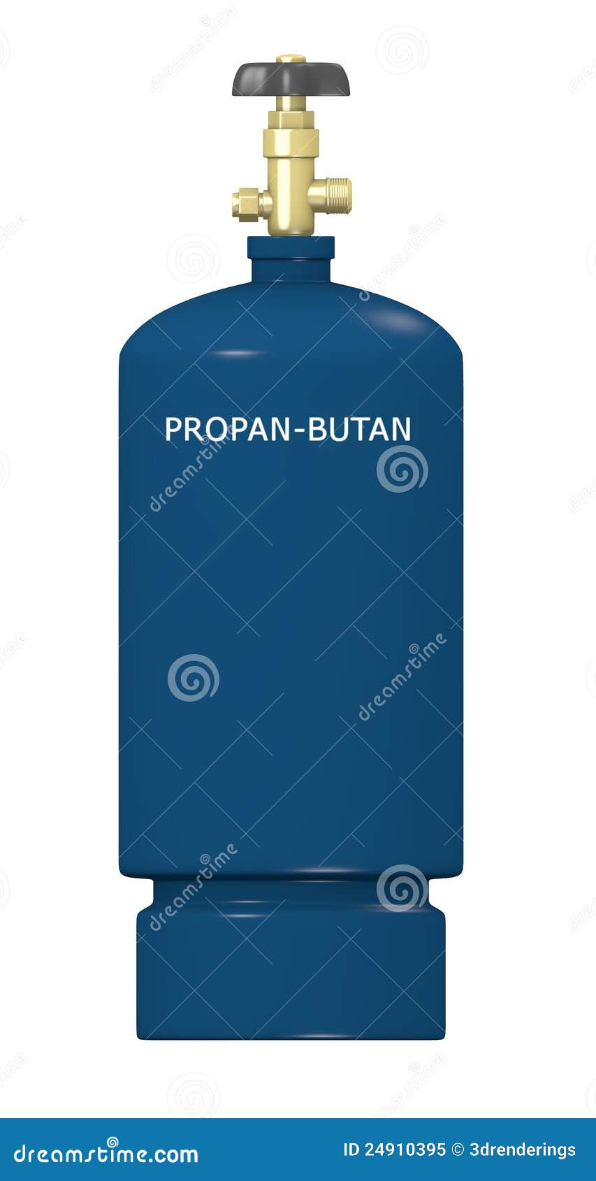 Gas Container - Propan Butan Stock Illustration - Illustration of ...