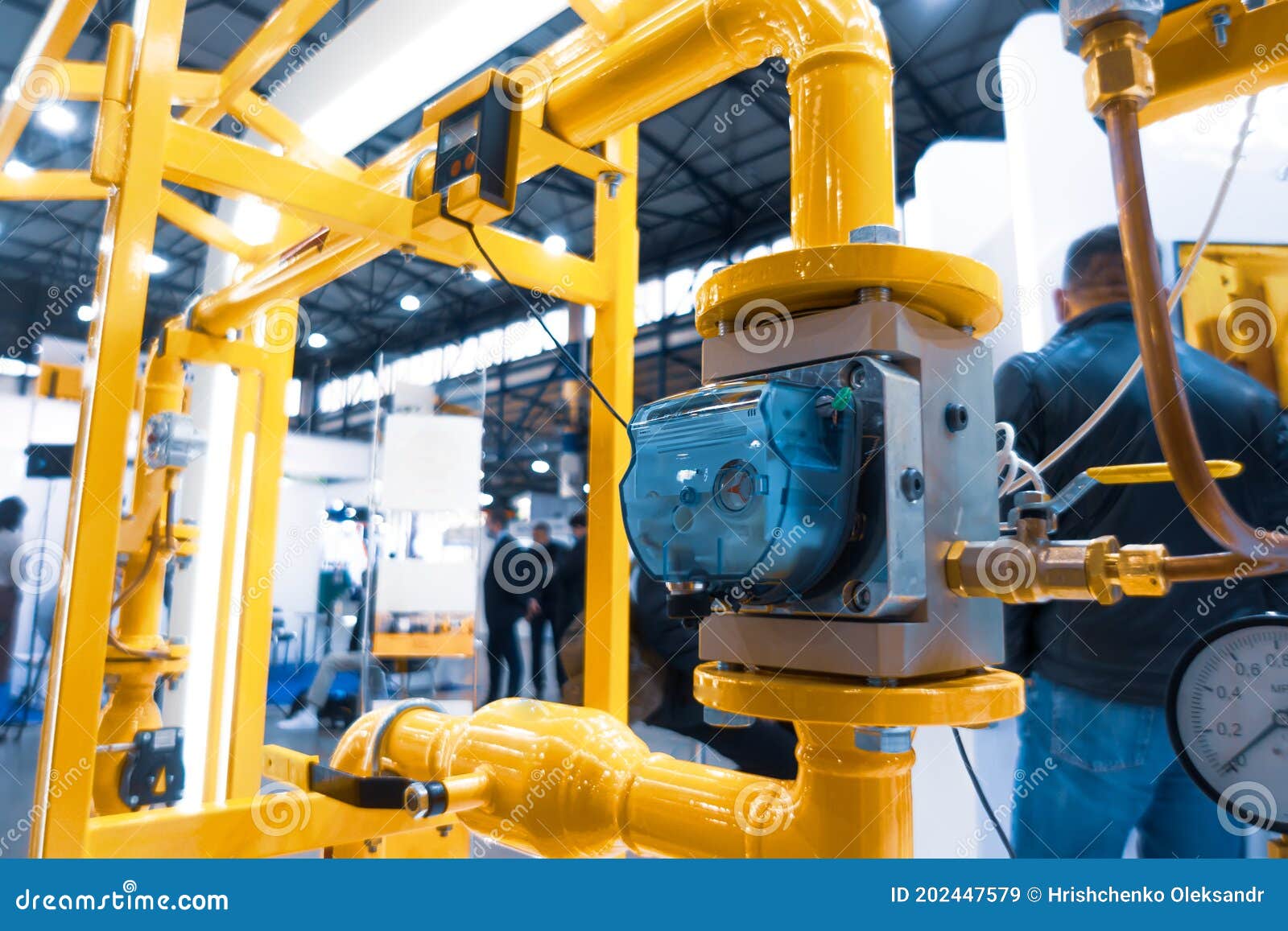 Gas Control Point. Device for Maintaining Gas Pressure and Automatic ...