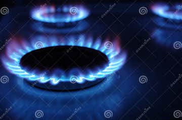 Gas cooker stock photo. Image of burner, circle, burn - 49462258