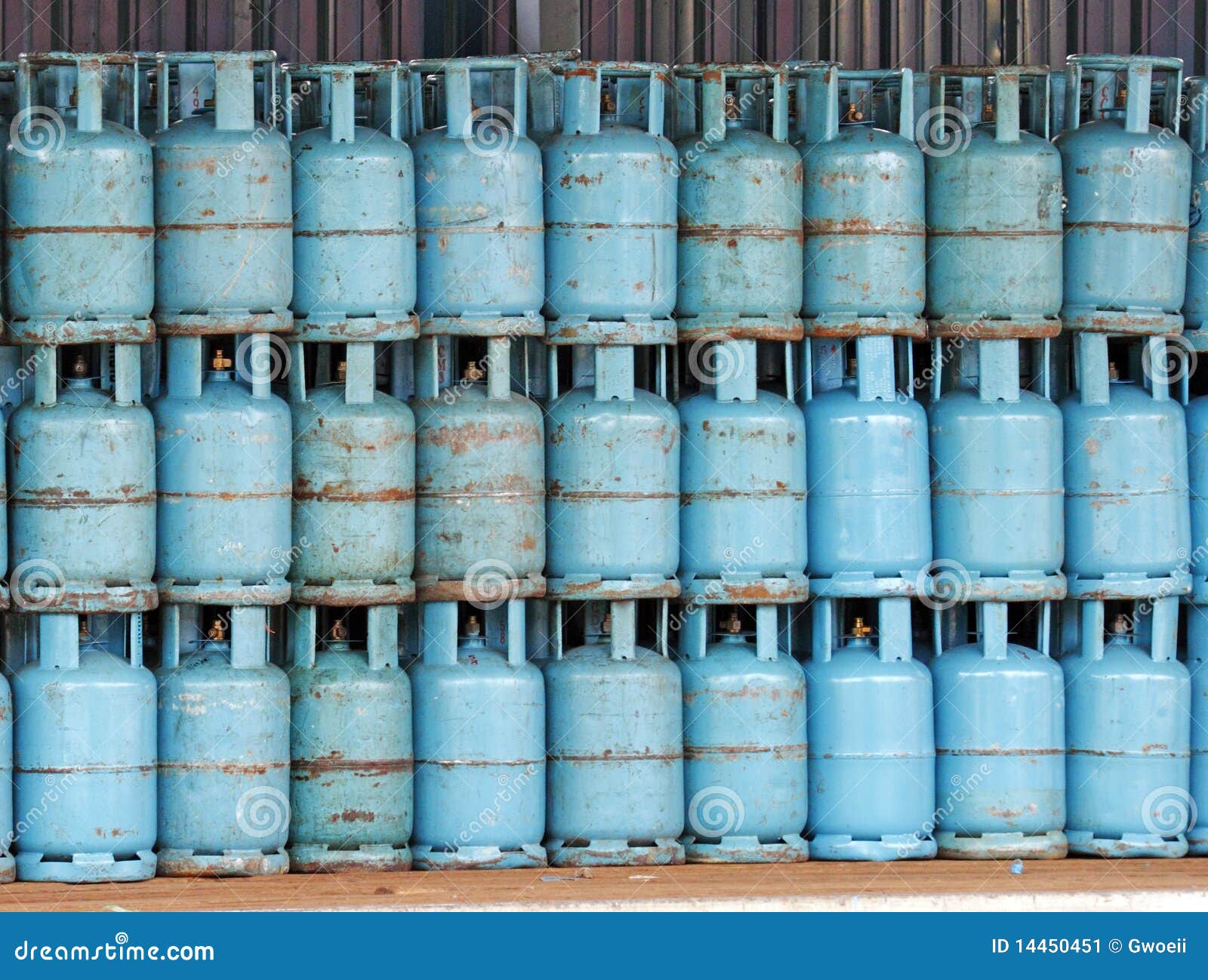 Gas cylinder stock image. Image of storage, exhausted - 14450451