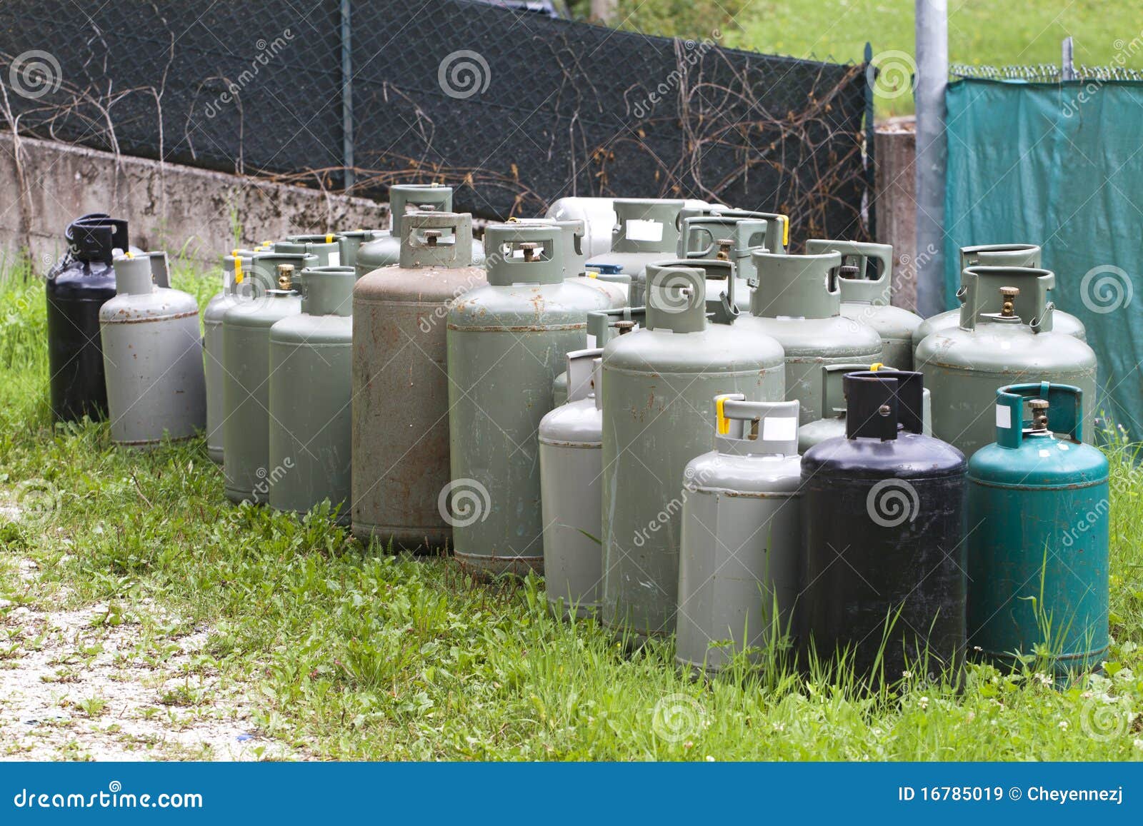 Gas cylinder stock image. Image of metal, explosive, supply - 16785019
