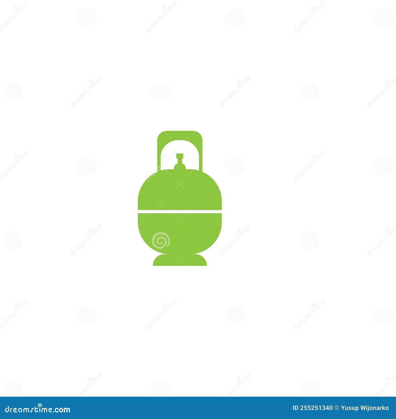 Gas Cylinders Icon Logo Vector Design Template Stock Vector ...