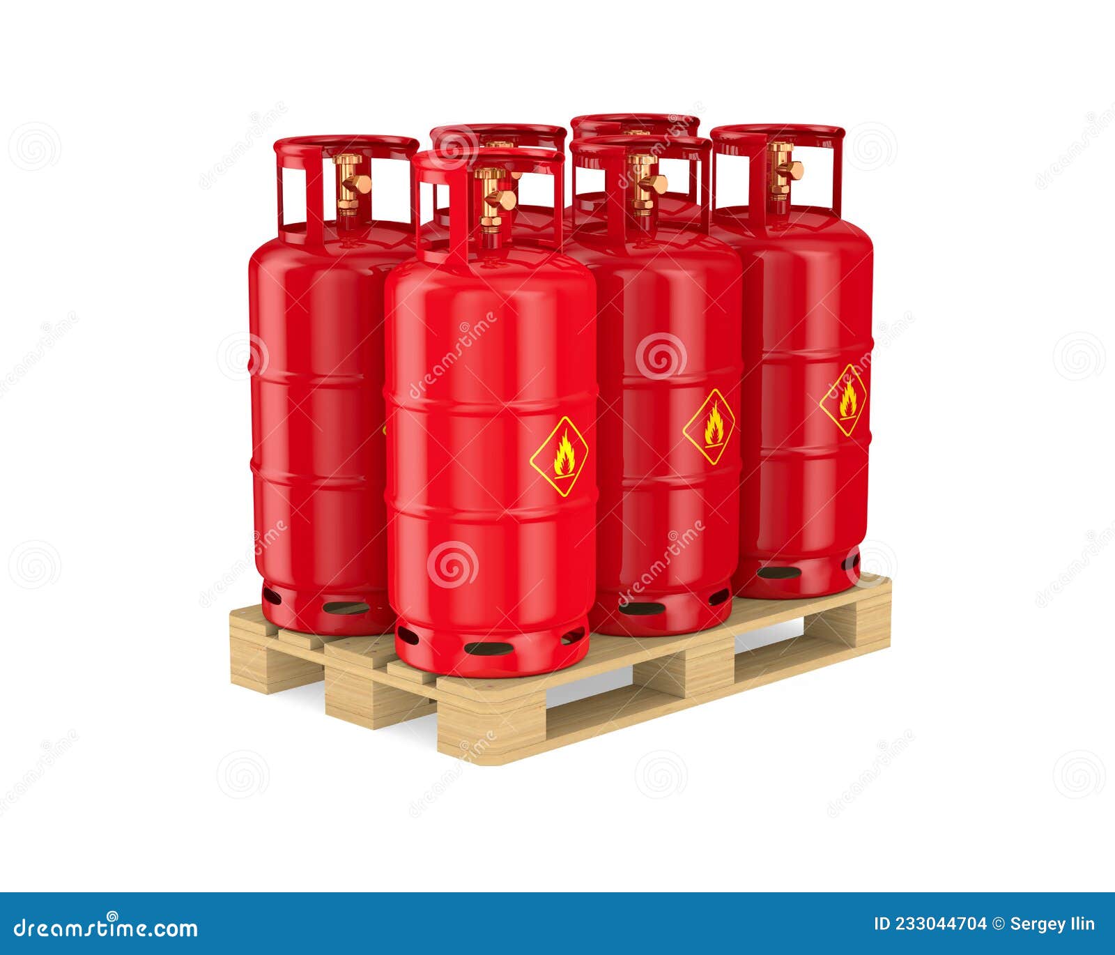 Methane Gas Cylinders Stock Photography | CartoonDealer.com #38355098
