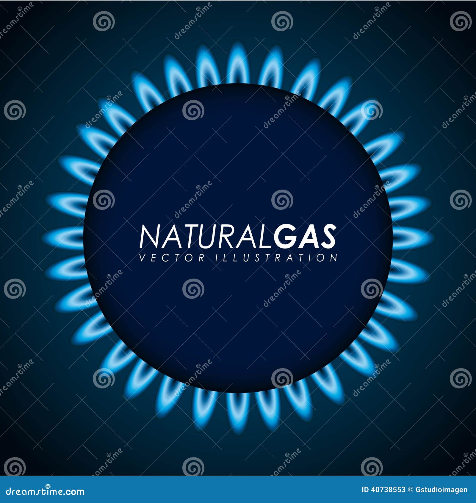 Gas design stock illustration. Illustration of natural - 40738553