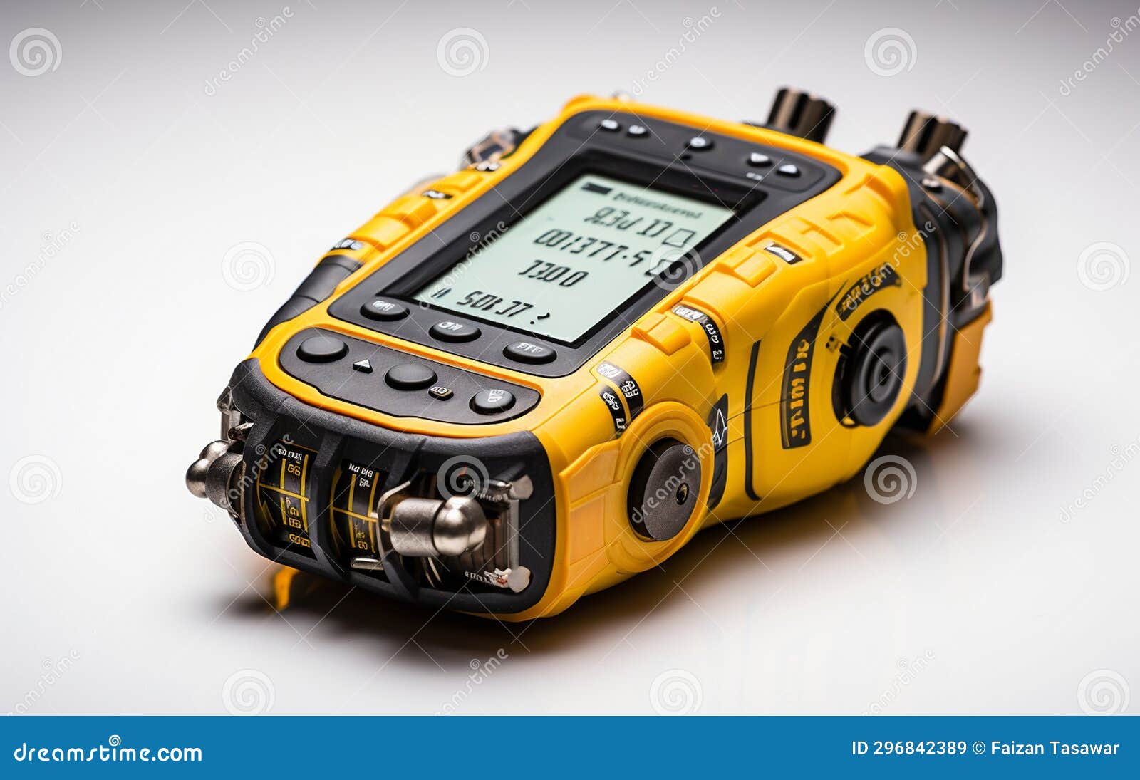 Gas Detector Against a White Background -Generative Ai Stock ...