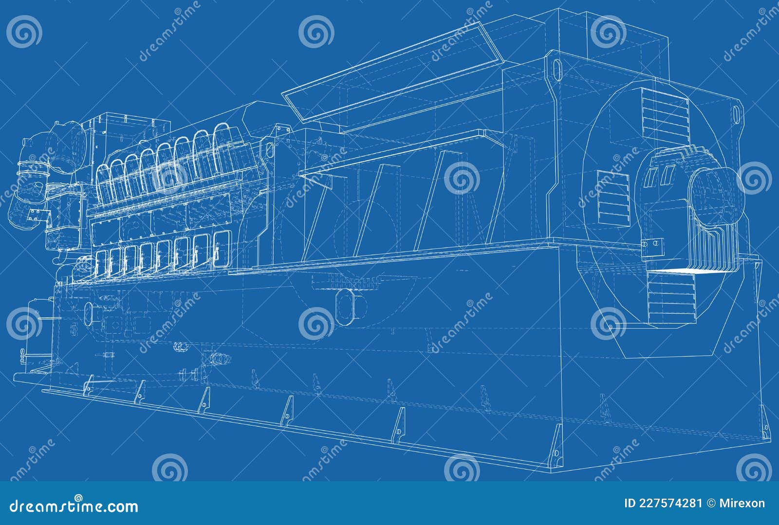 Gas-engine. Gas Engine is an Internal Combustion Engine Which Runs on a ...
