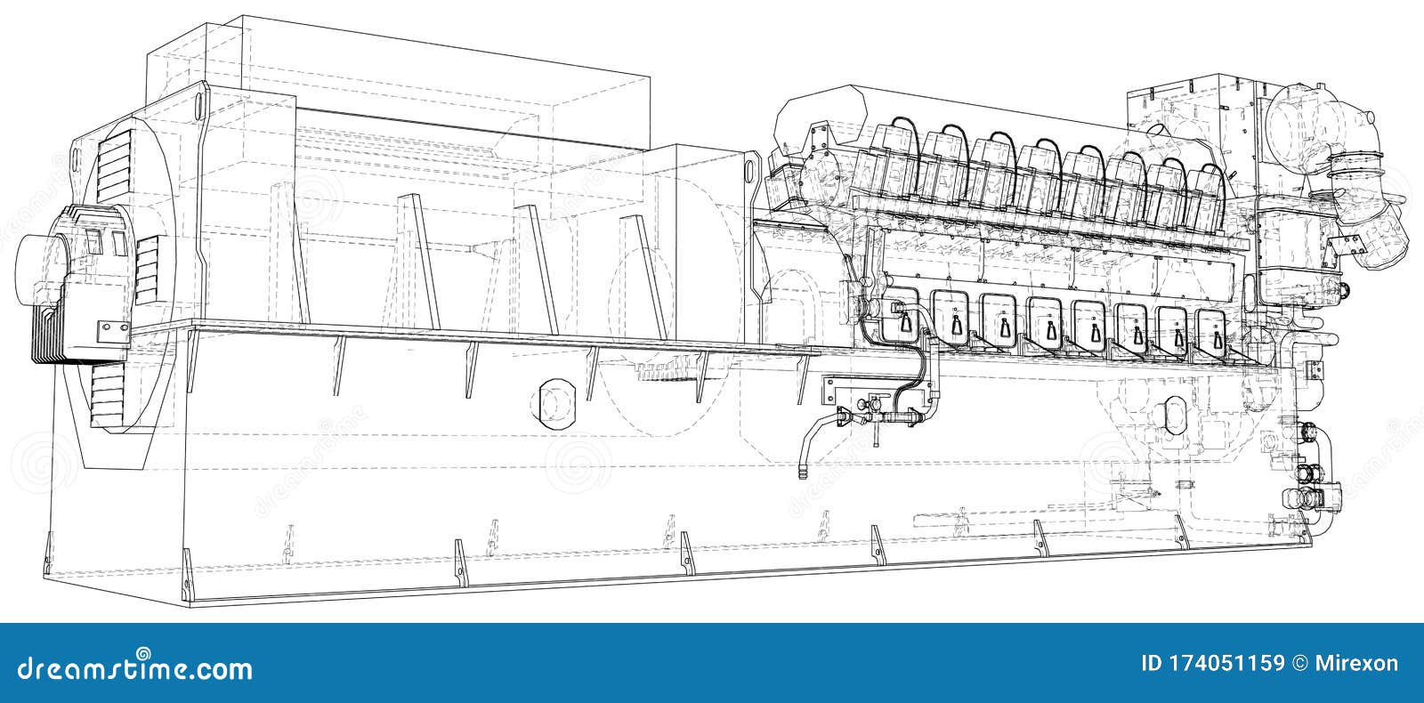 Gas-engine. Gas Engine is an Internal Combustion Engine Which Runs on a ...