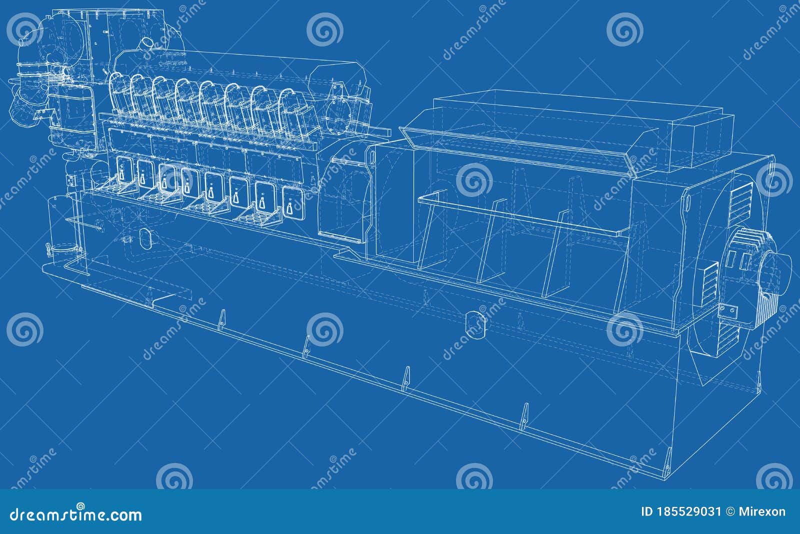 Gas-engine. Gas Engine is an Internal Combustion Engine Which Runs on a ...