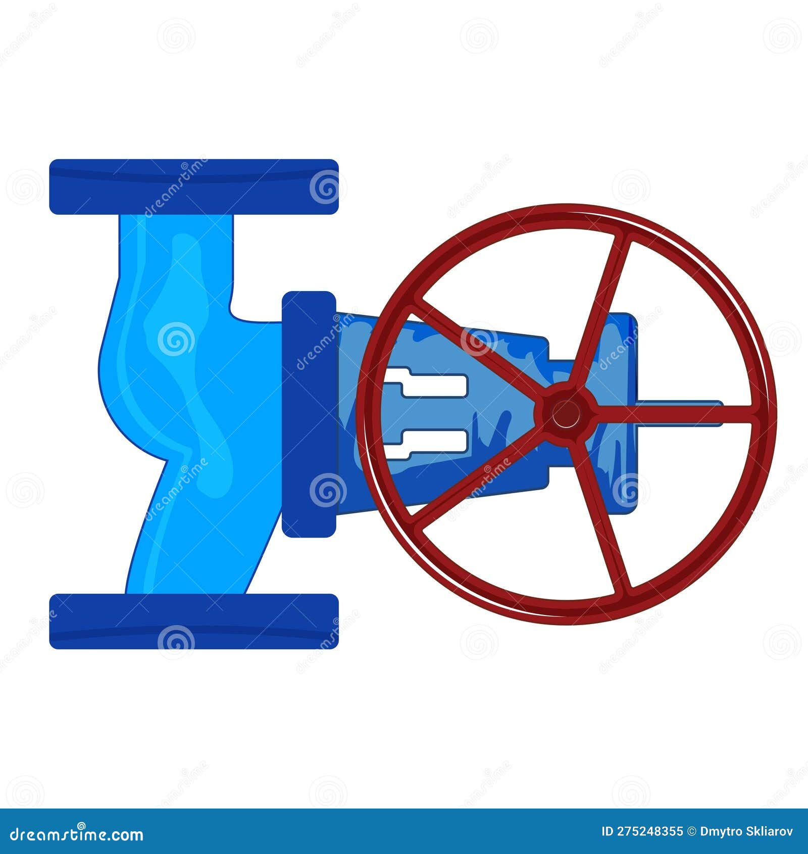 Gas Equipment. Pipeline.gas Pipeline Vector Graphics Stock Vector ...