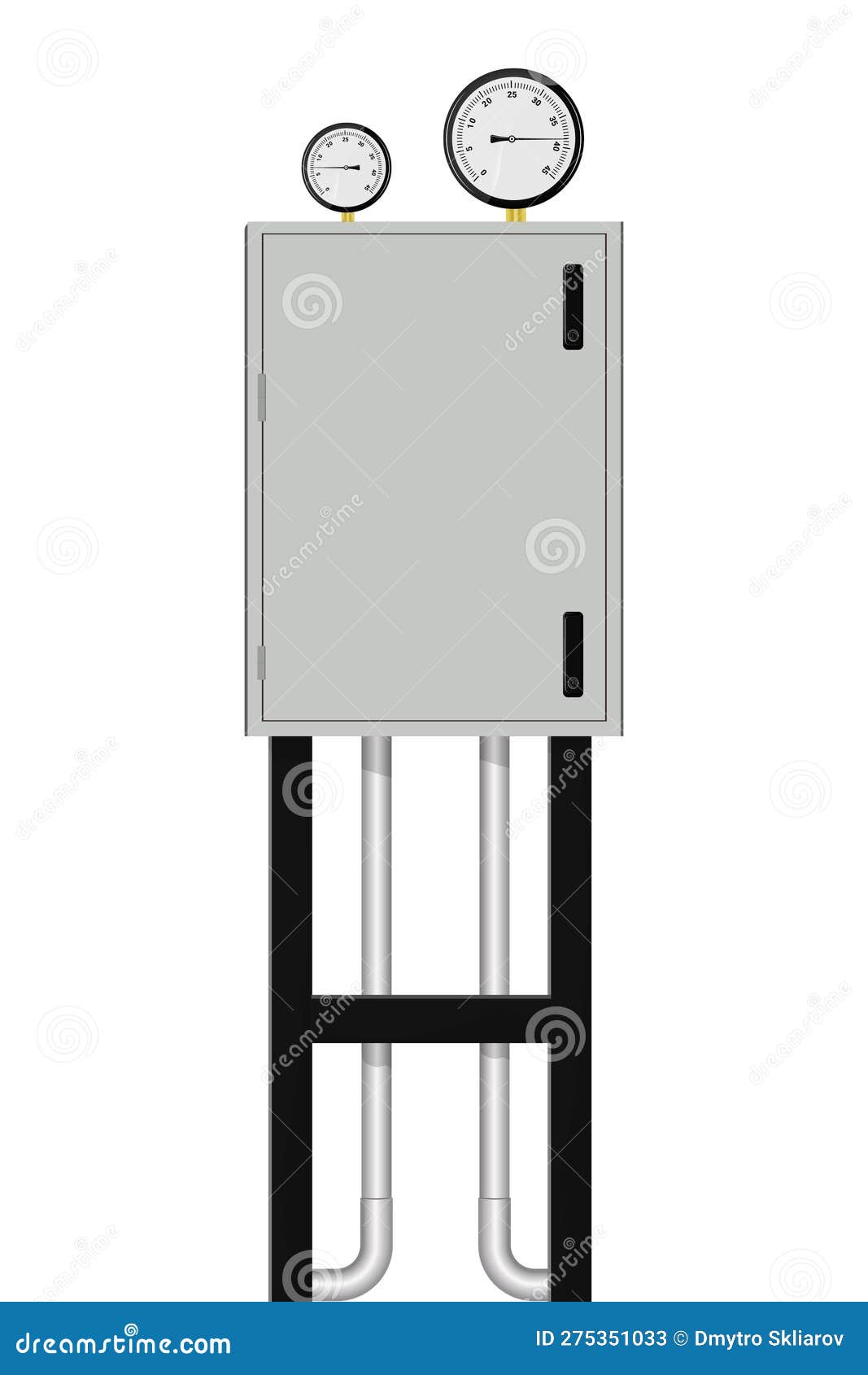 Gas Equipment. Pipeline.gas Pipeline Vector Graphics Stock Vector ...