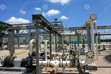 Gas factory stock image. Image of factory, pipes, atmosphere - 2676103