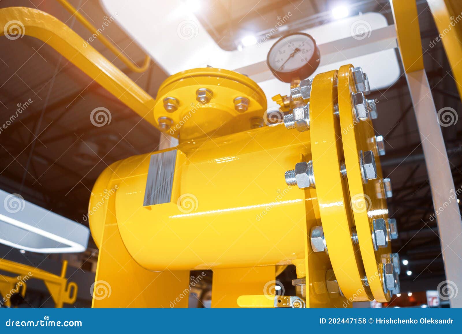 Gas Filter. for Gas Control Device Stock Photo - Image of filter, metal ...