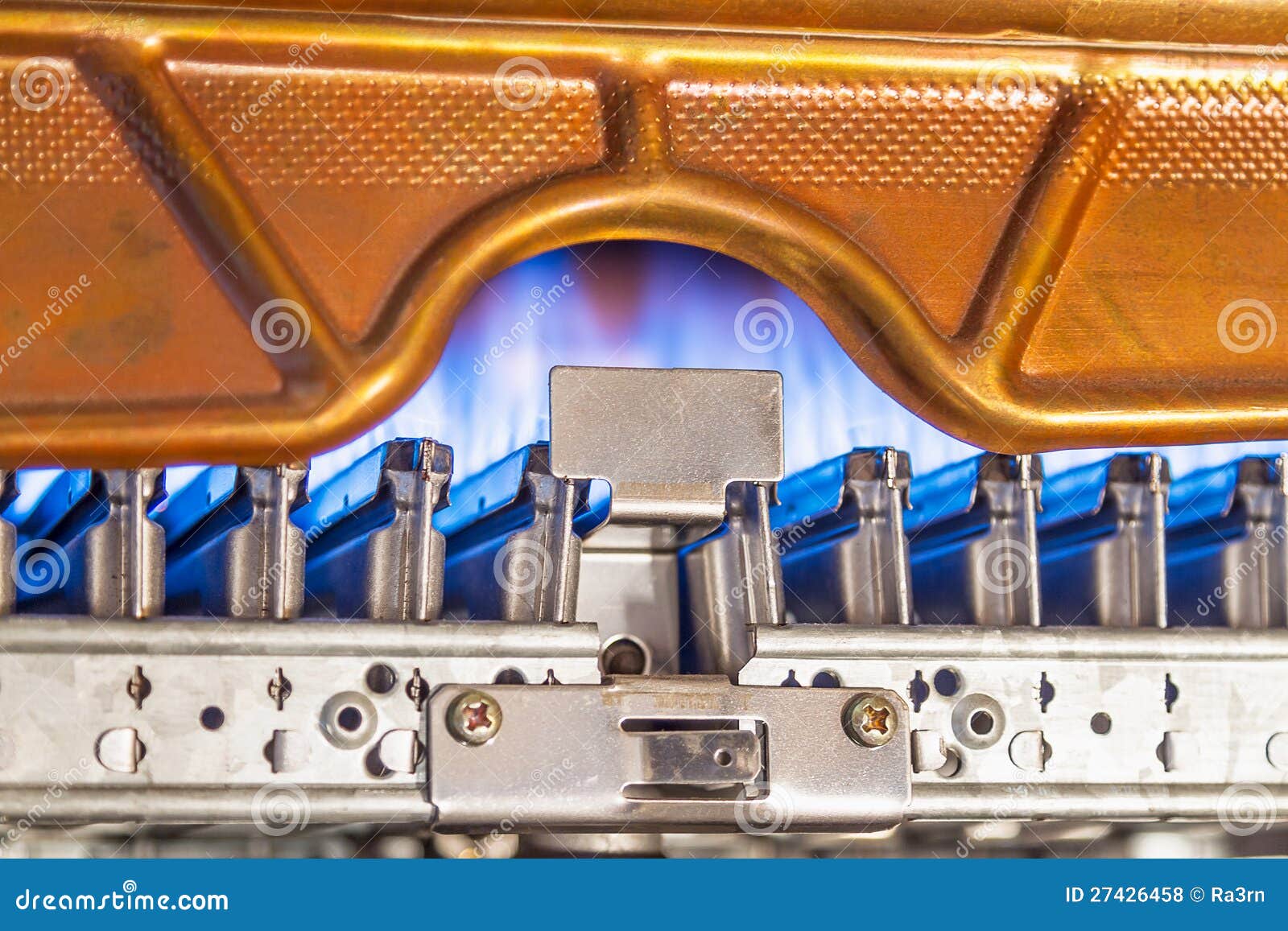 Inside The Boiler Of A Steam Locomotive Stock Photography ...