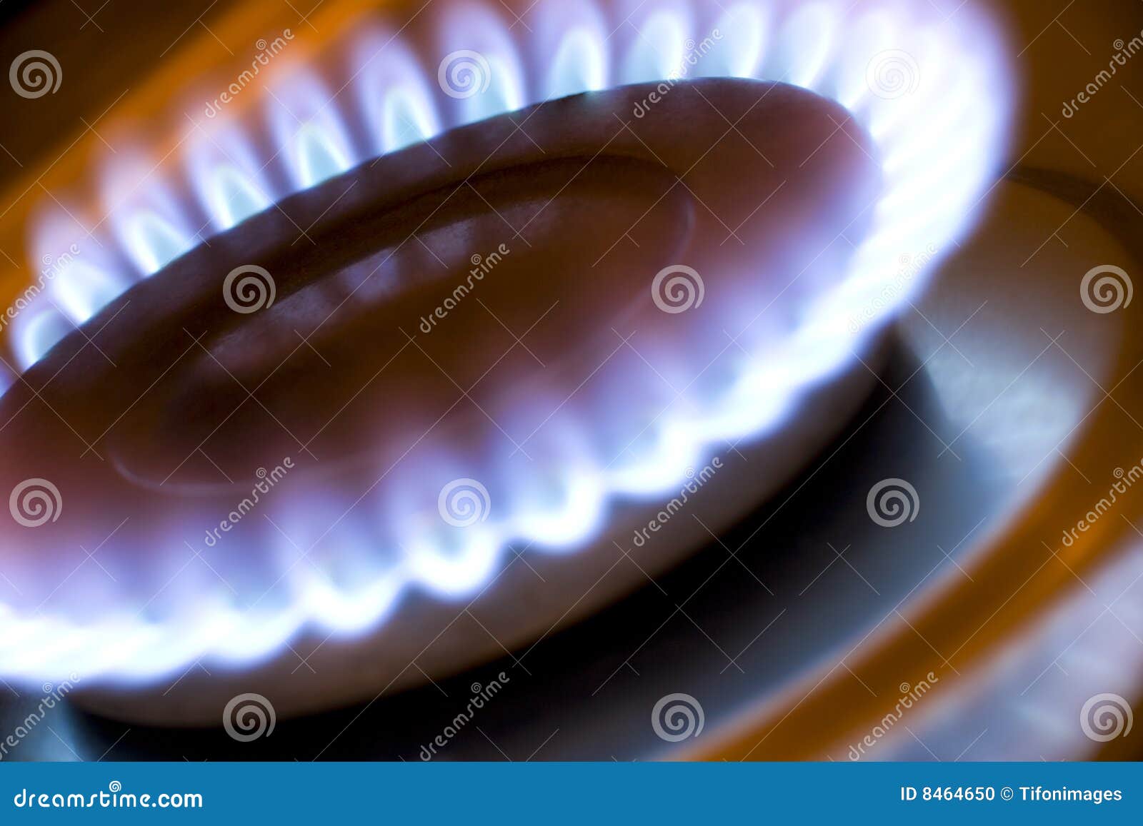 Gas flame stock photo. Image of ring, burner, flame, cook - 8464650
