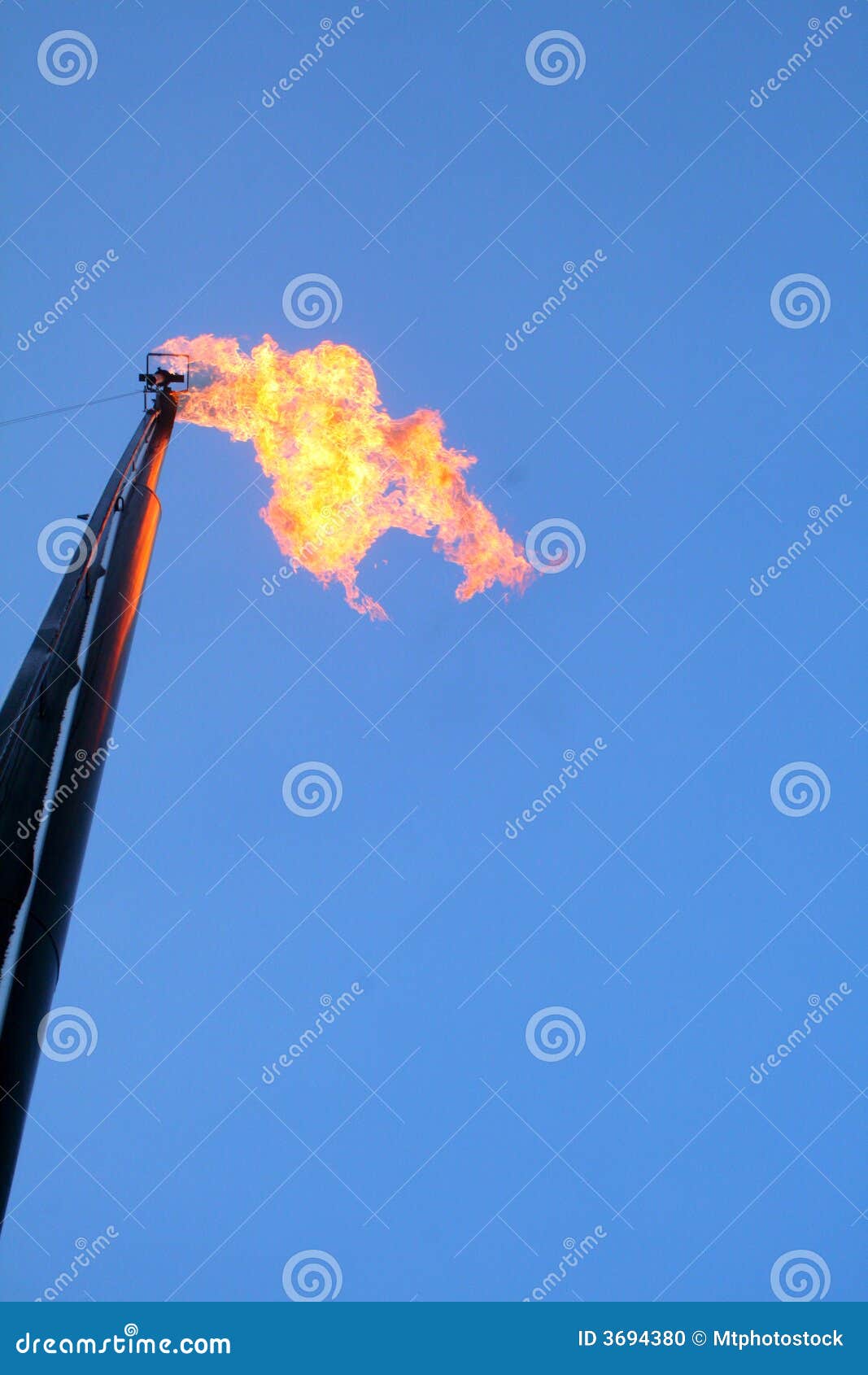 Gas flare stock photo. Image of pressure, economy, compressor - 3694380