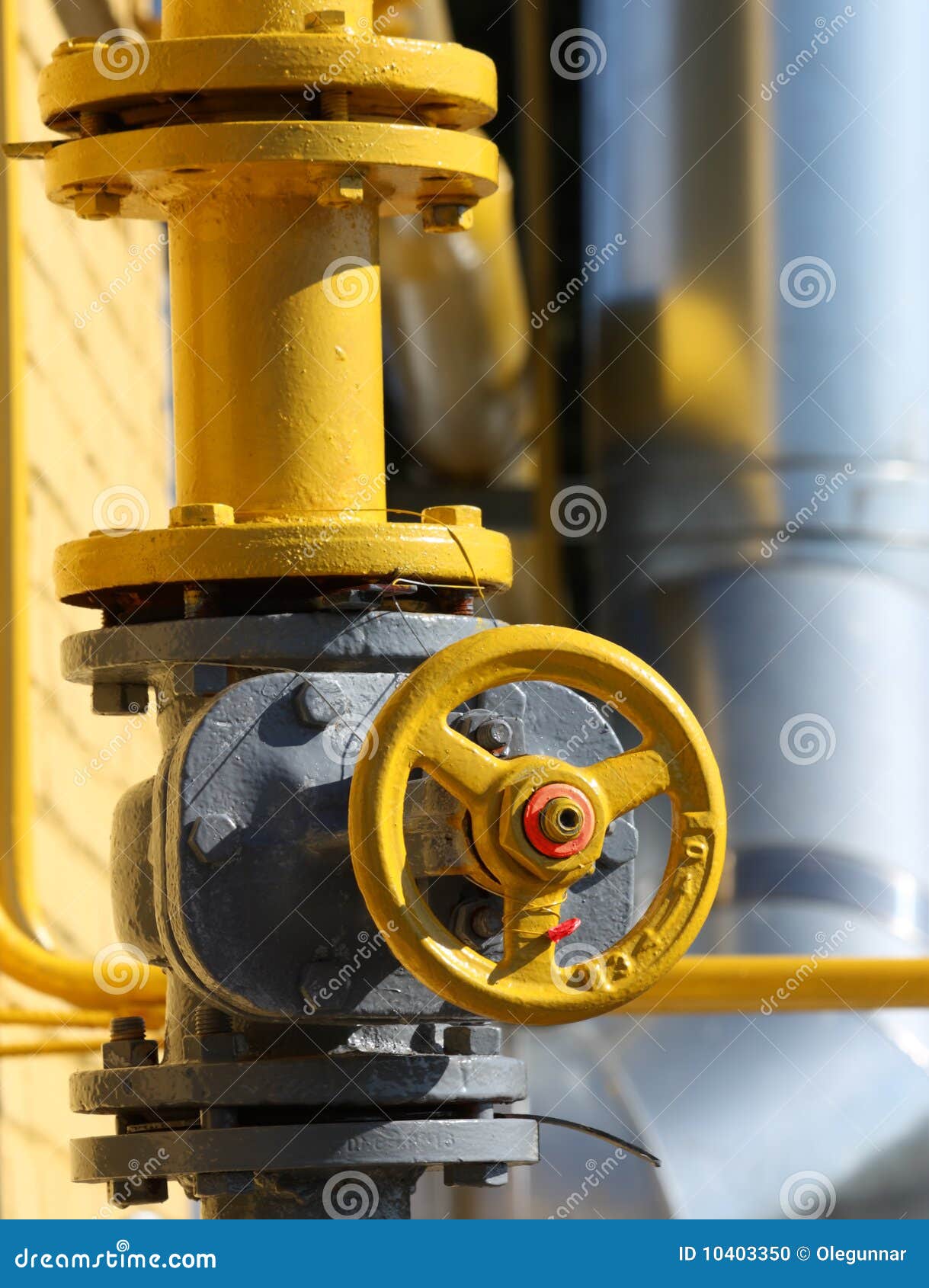 Gas gate stock photo. Image of industrial, pipeline, turn - 10403350