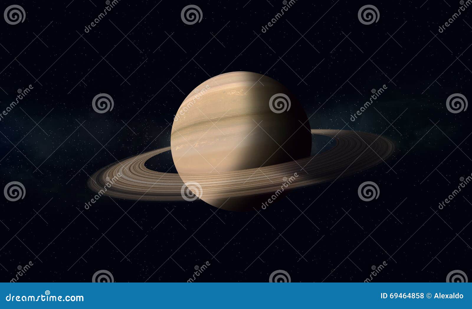 Gas Giant with Rings Saturn Stock Illustration - Illustration of saturn ...