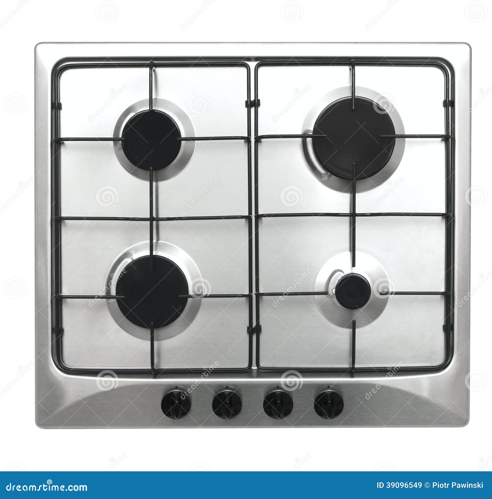 Gas hob stock image. Image of kitchenware, design, functional - 39096549