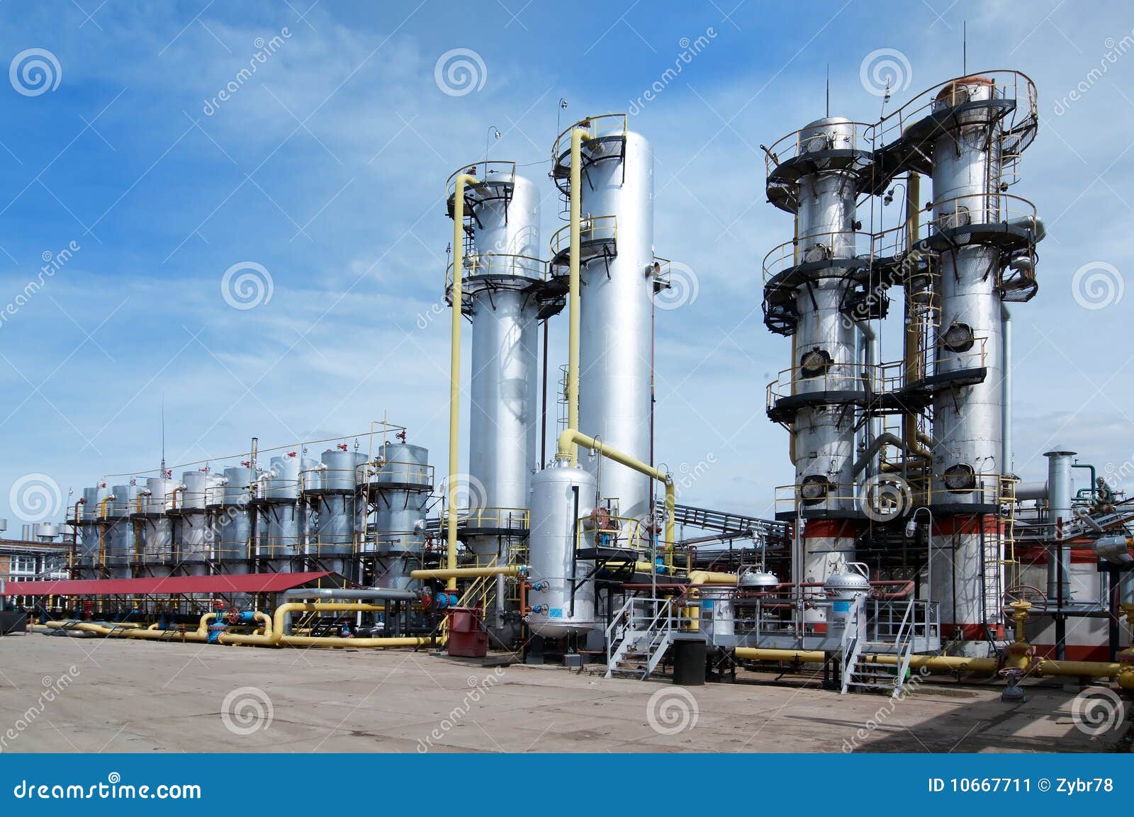 Gas industry stock image. Image of pollution, power, refinery - 10667711