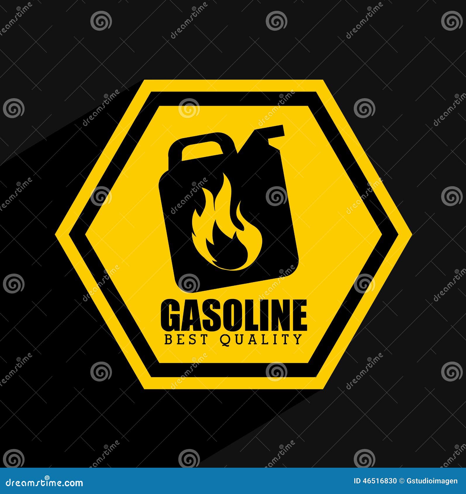 Gas industry design stock vector. Illustration of container - 46516830