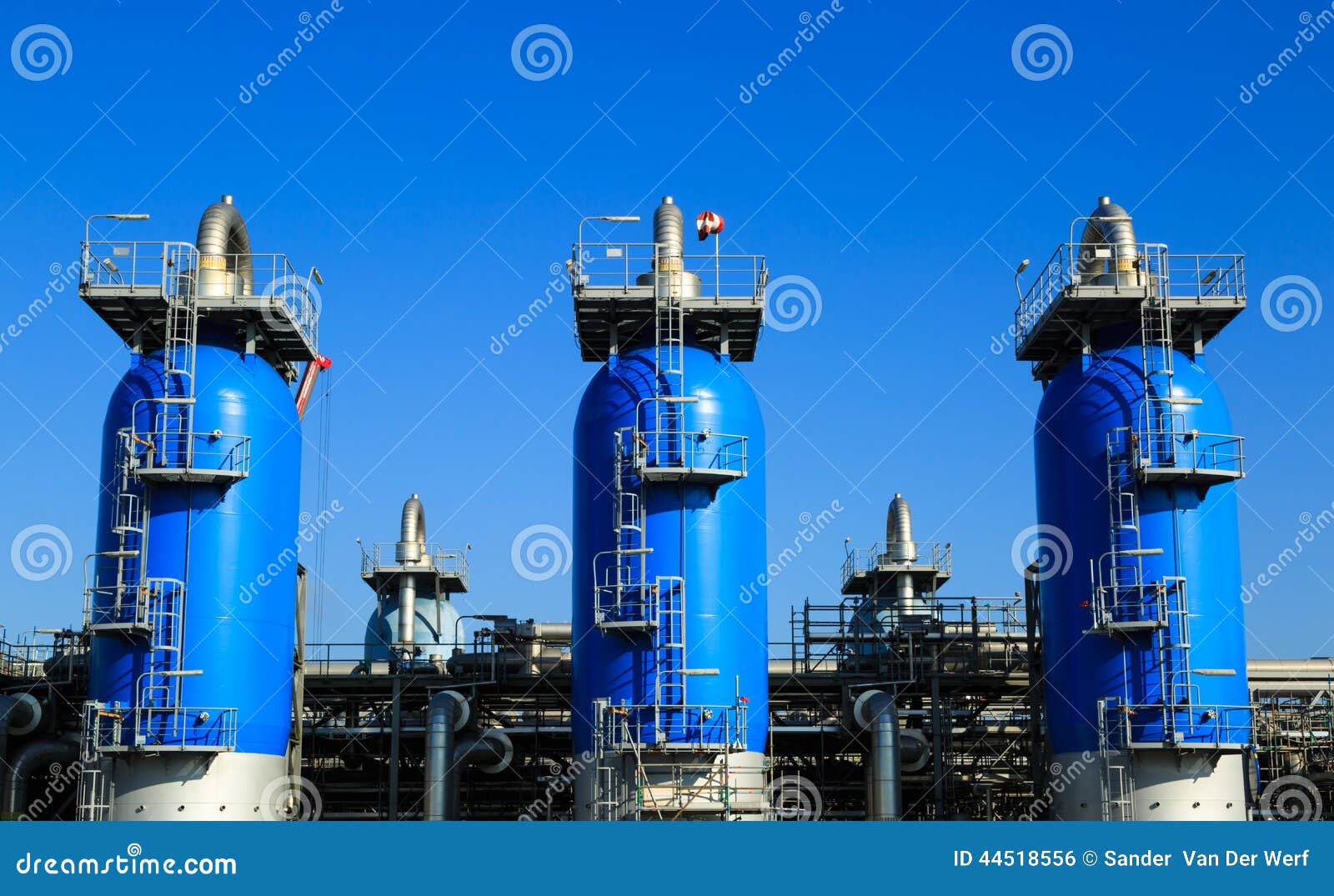 Gas industry stock photo. Image of industry, building - 44518556