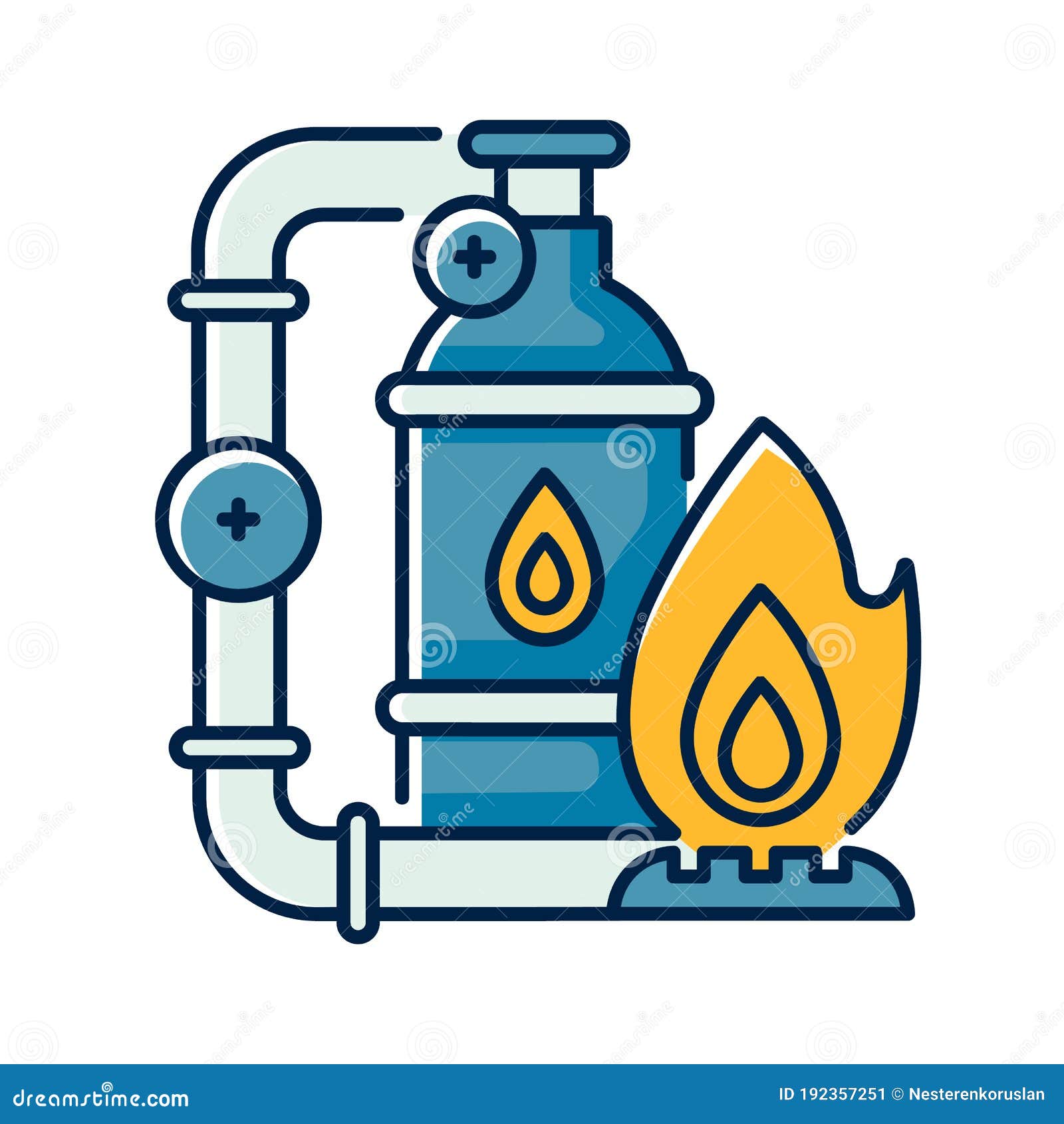Two Color Fossil Fuels Vector Icon From Industry Concept. Isolated Blue ... Two Color Fossil Fuels Vector Icon From Industry Concept. Isolated Blue ...