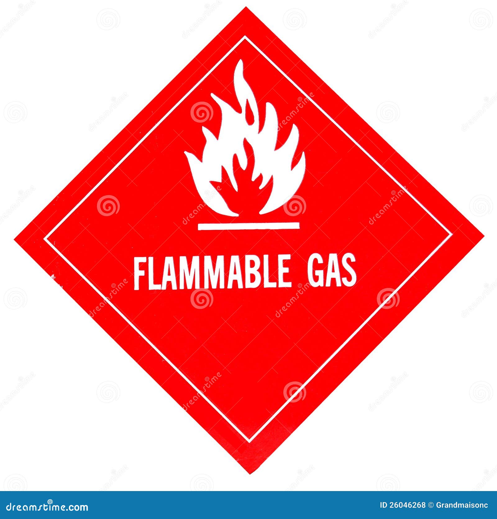 Gas inflamable foto de archivo. Ilustración de peligro - 26046268