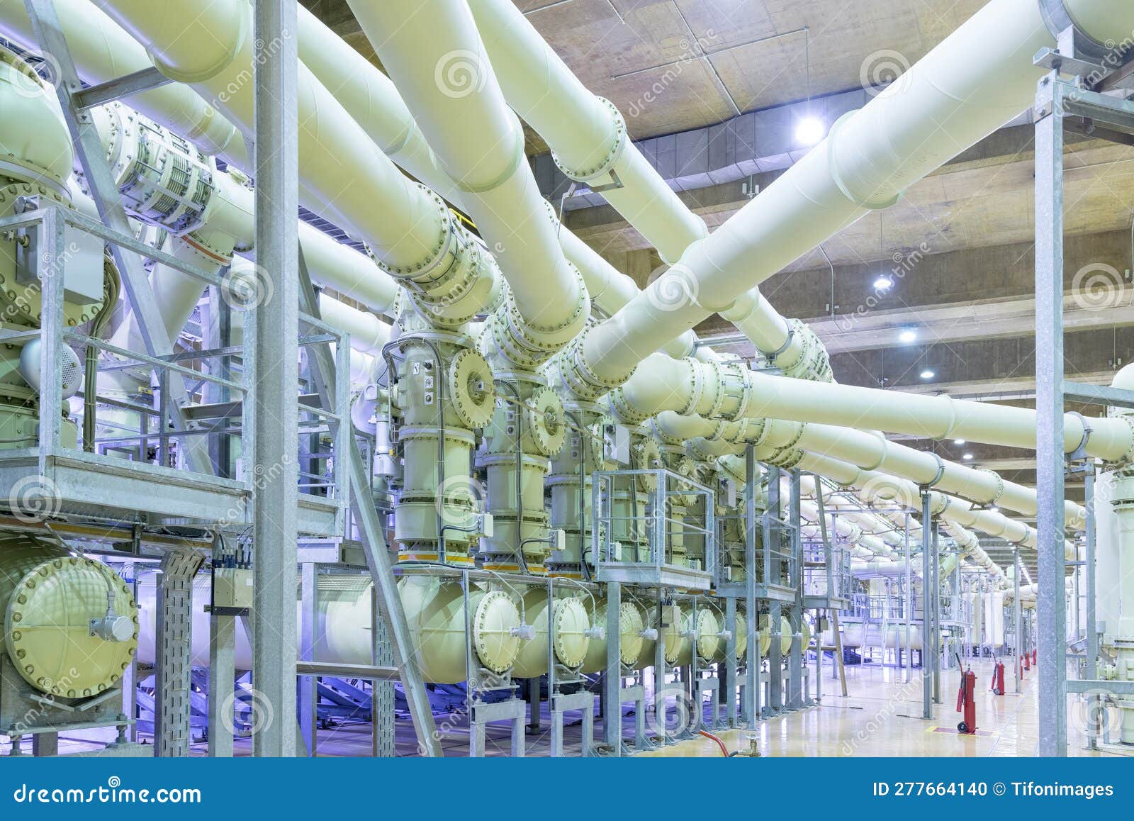 Gas Insulated substation stock photo. Image of energy - 277664140