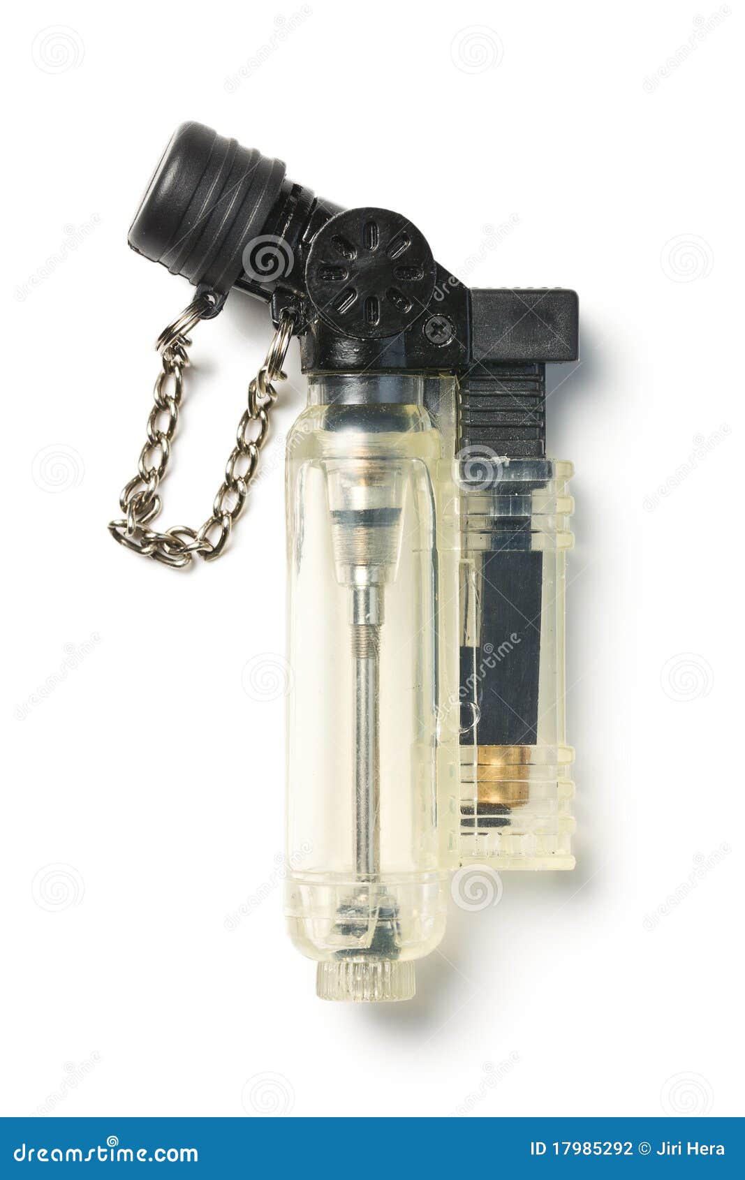 Gas Lighter On White Background Stock Photo - Image of ignite, closeup ...