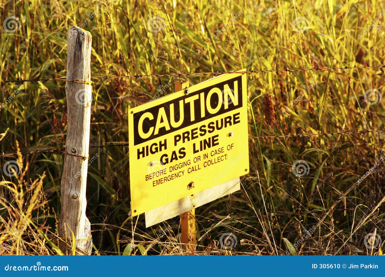 Gas Line Sign stock photo. Image of resources, line, transmission - 305610