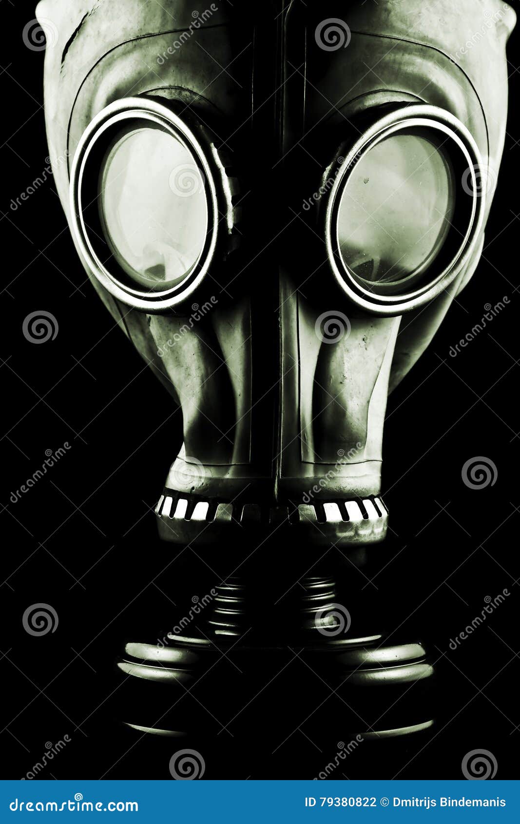 Gas mask isolated stock photo. Image of fear, disaster - 79380822