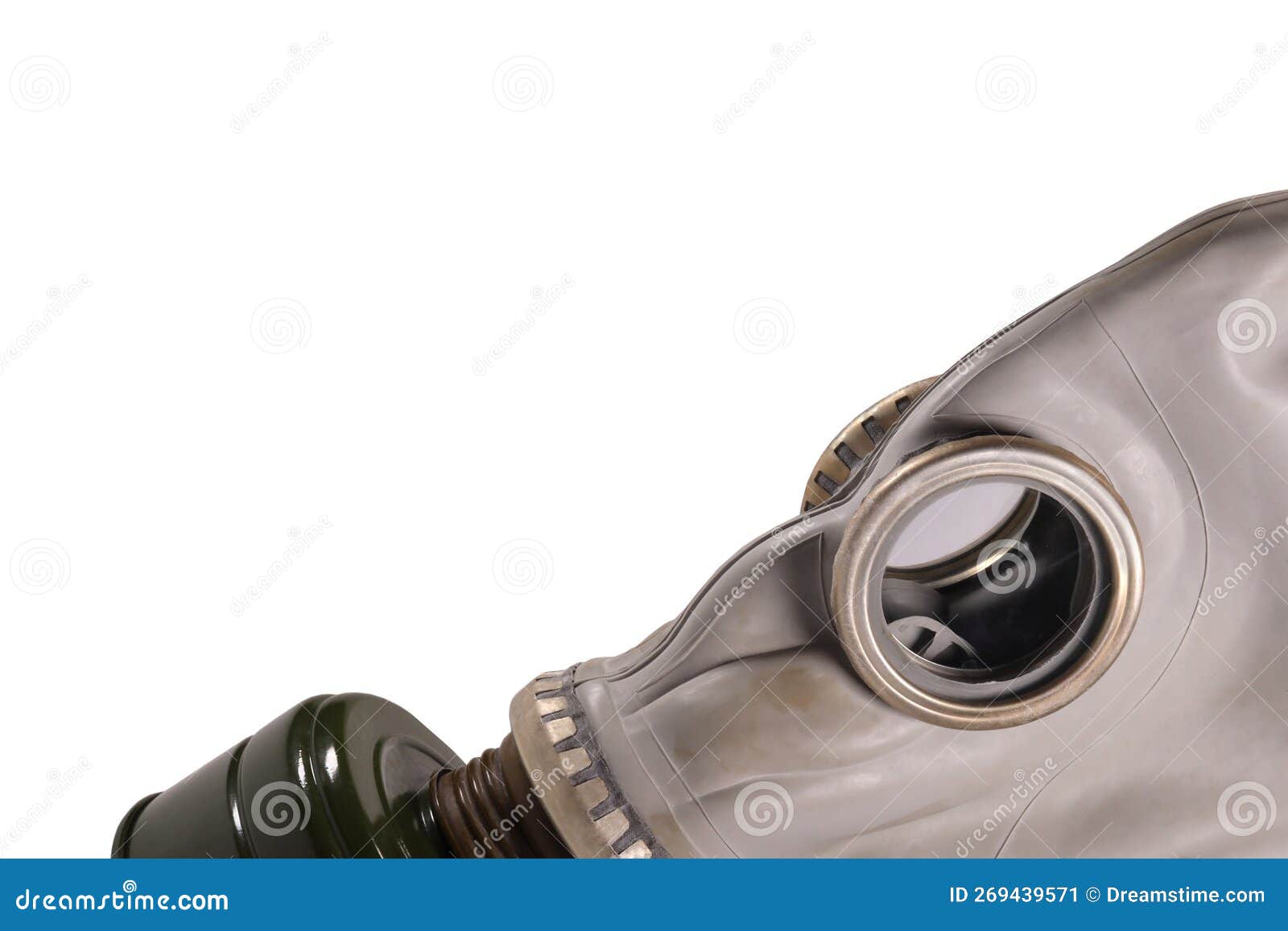 Gas Mask Isolated on White Background Stock Image - Image of chemical ...