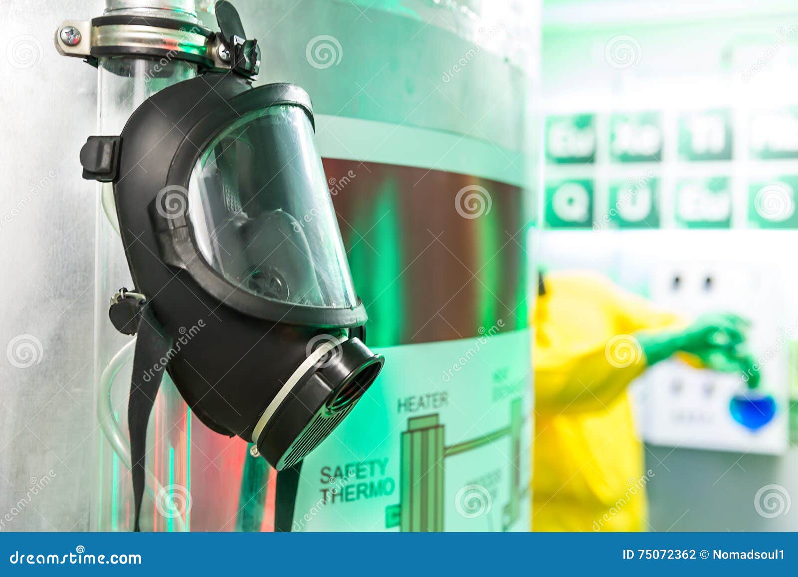 Gas mask stock photo. Image of pollution, mask, equipment - 75072362