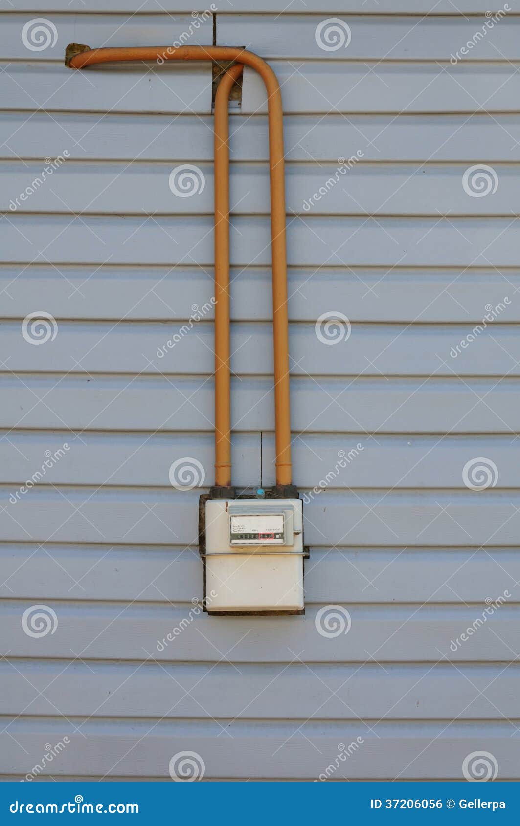 Gas meter stock photo. Image of measuring, home, flowing - 37206056