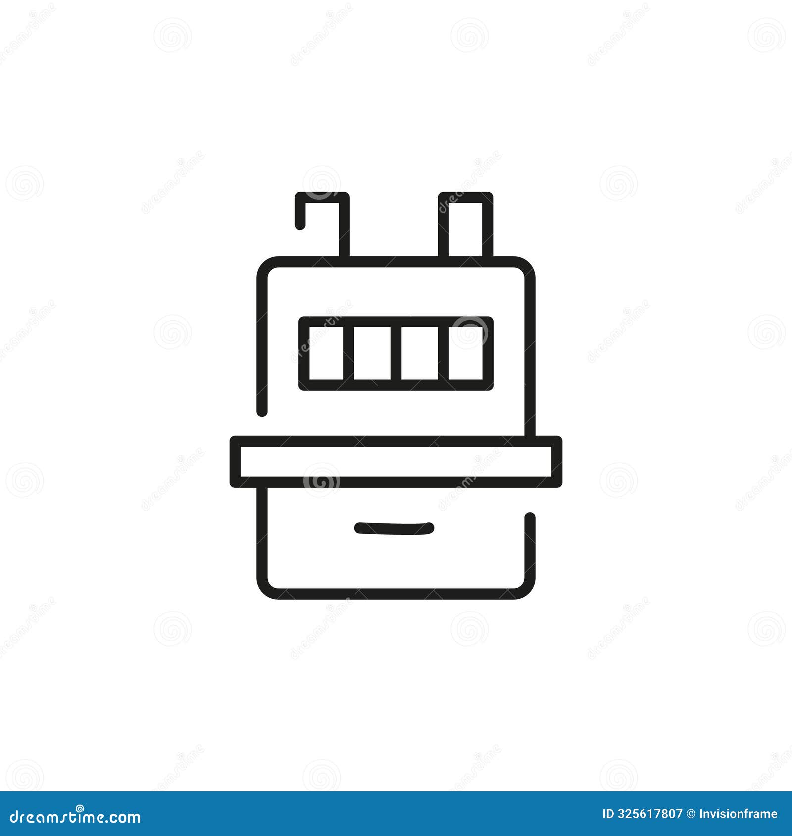 Gas meter icon stock illustration. Illustration of mobile - 325617807