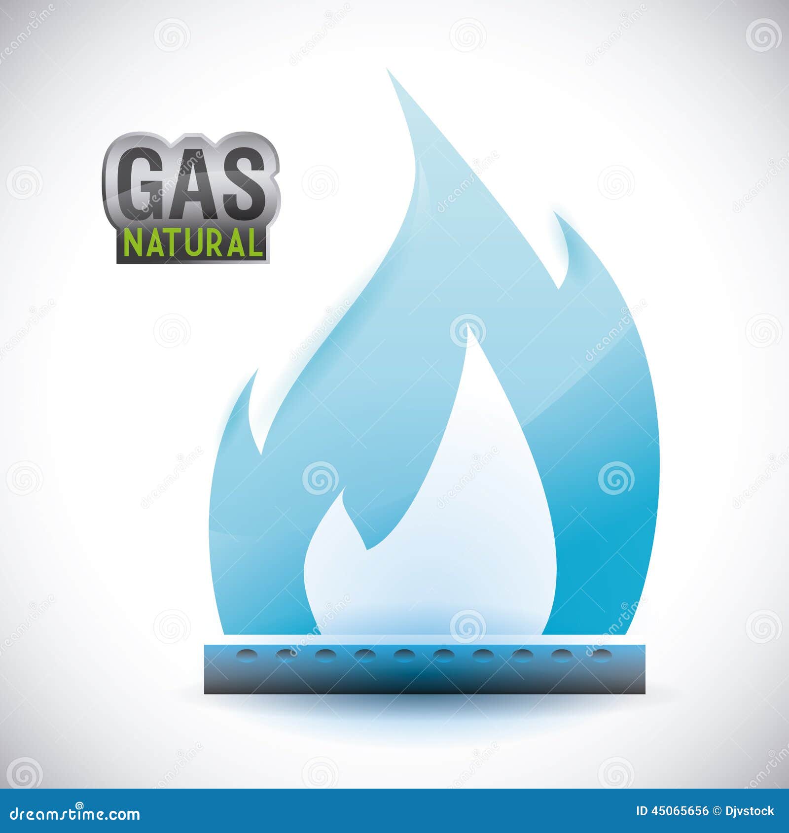 Gas natural design stock vector. Illustration of flammable - 45065656