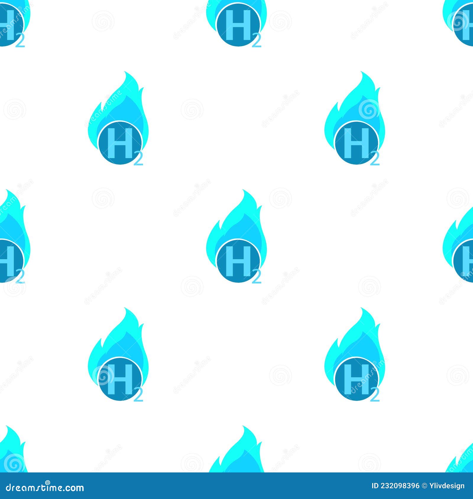 Gas Pattern Seamless Vector Stock Vector - Illustration of power ...