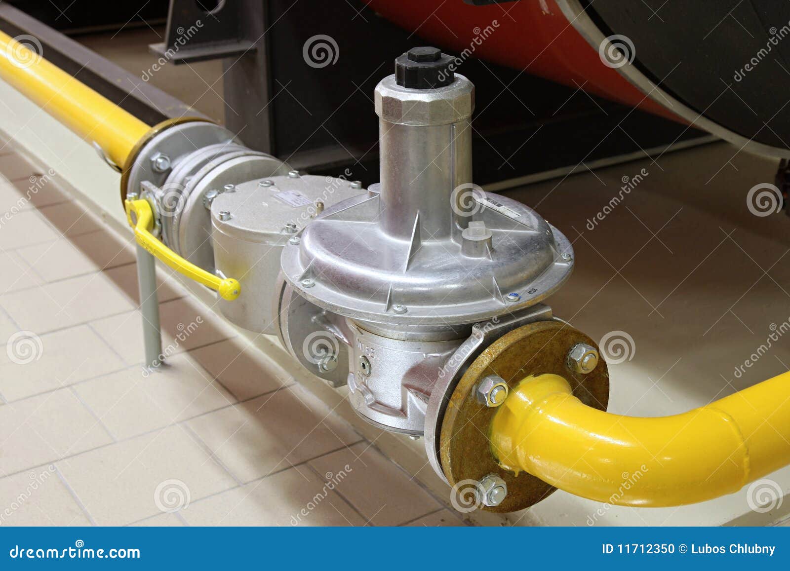 Gas pipe and segment gate stock photo. Image of energy - 11712350