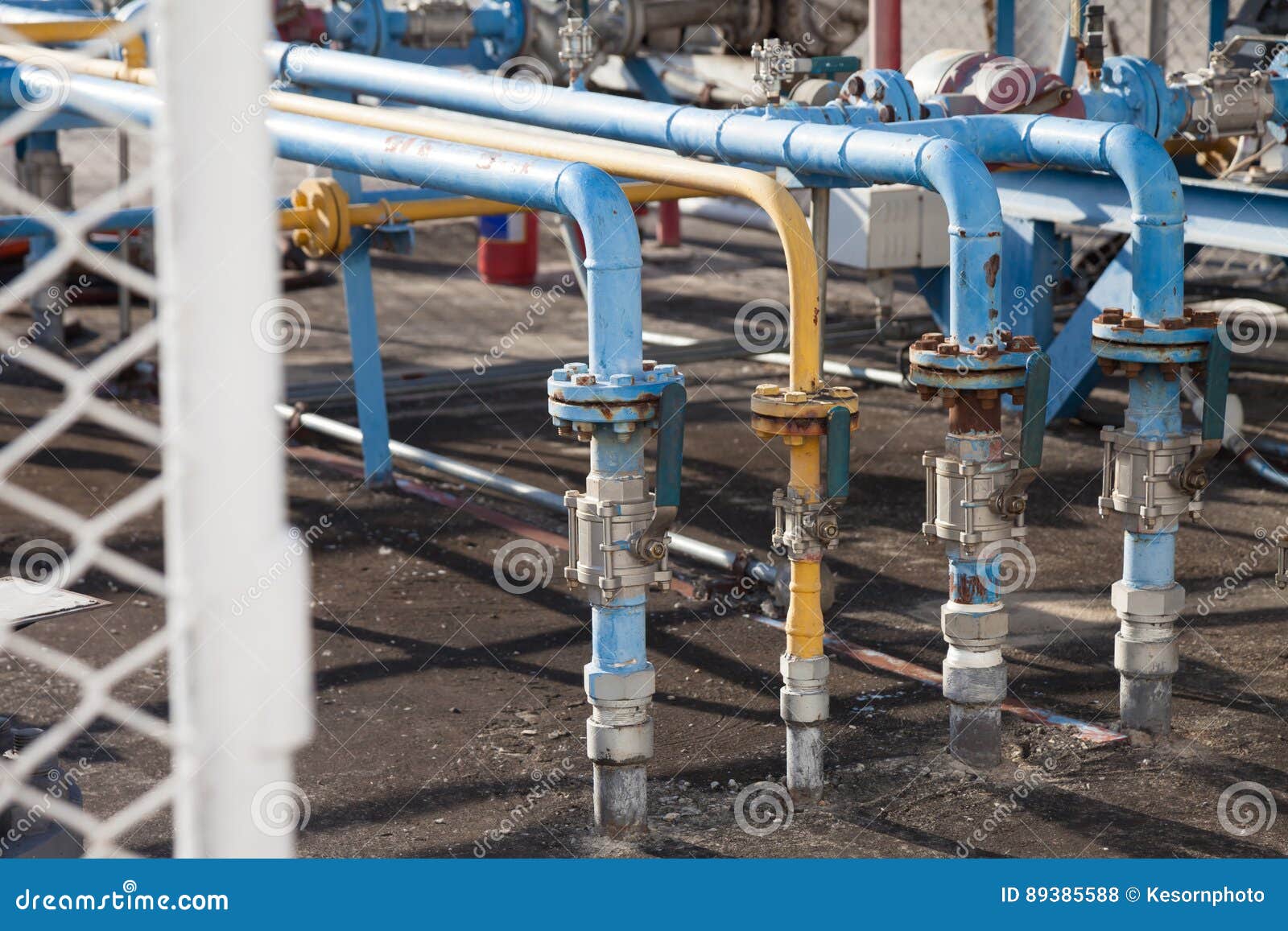 Gas pipe stock photo. Image of work, cage, fuel, power - 89385588