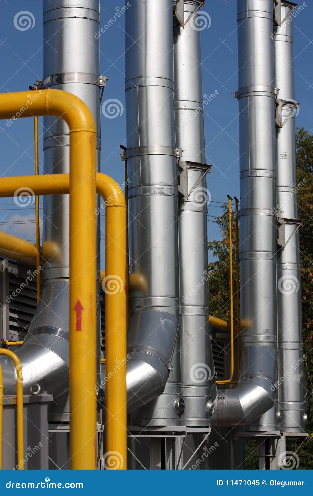 Gas pipeline stock image. Image of steel, pipeline, industrial - 11471045