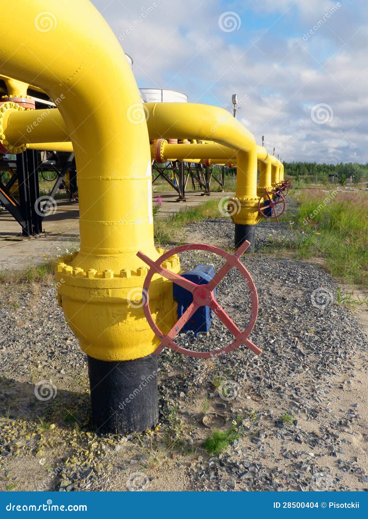 Gas pipeline stock photo. Image of power, pollution, engineering - 28500404