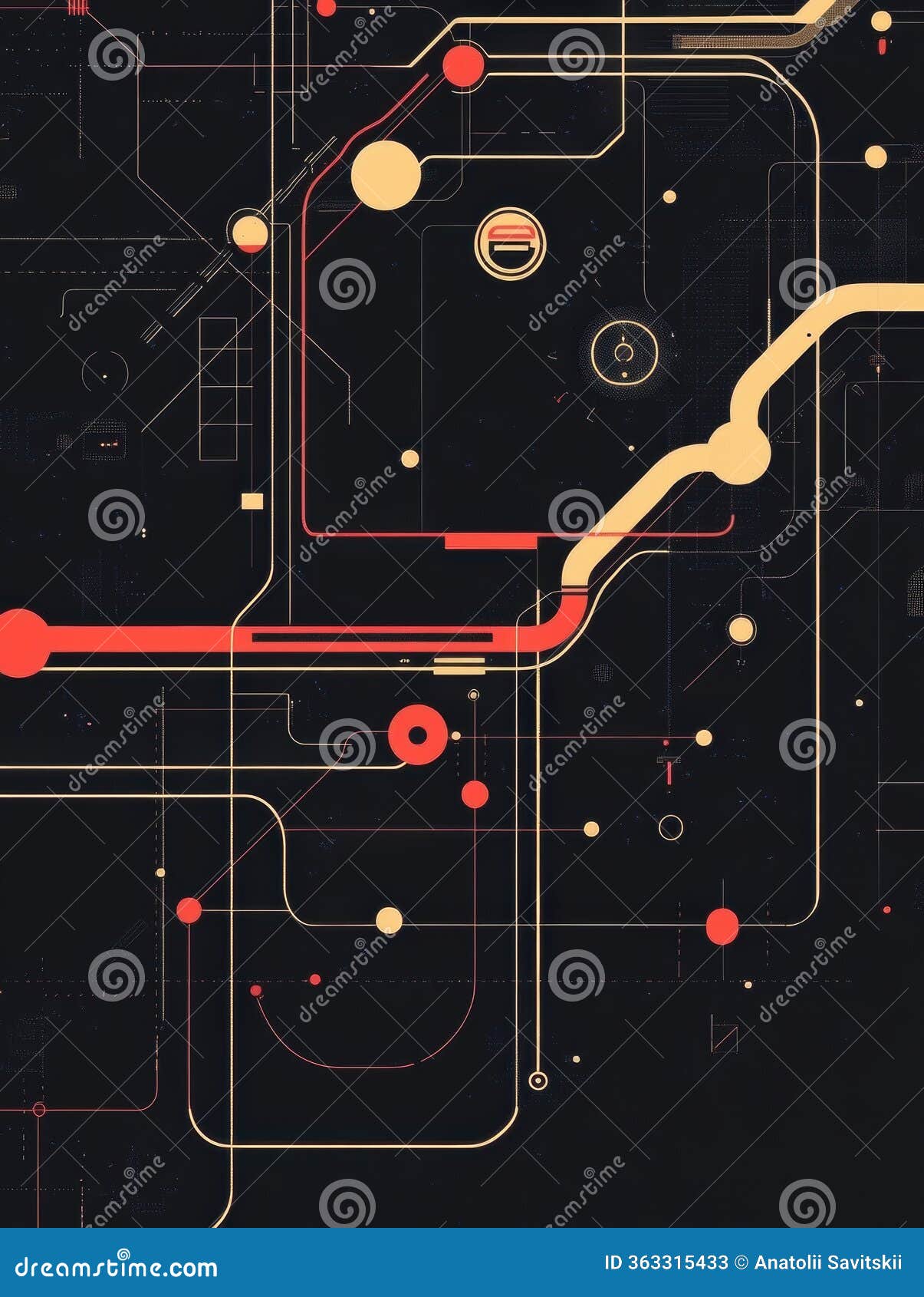 Gas Pipeline Flow Infographic Visualizing Network Connectivity and ...