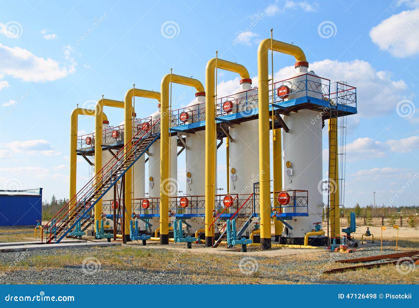 Gas pipeline system stock photo. Image of energy, pipe - 47126498