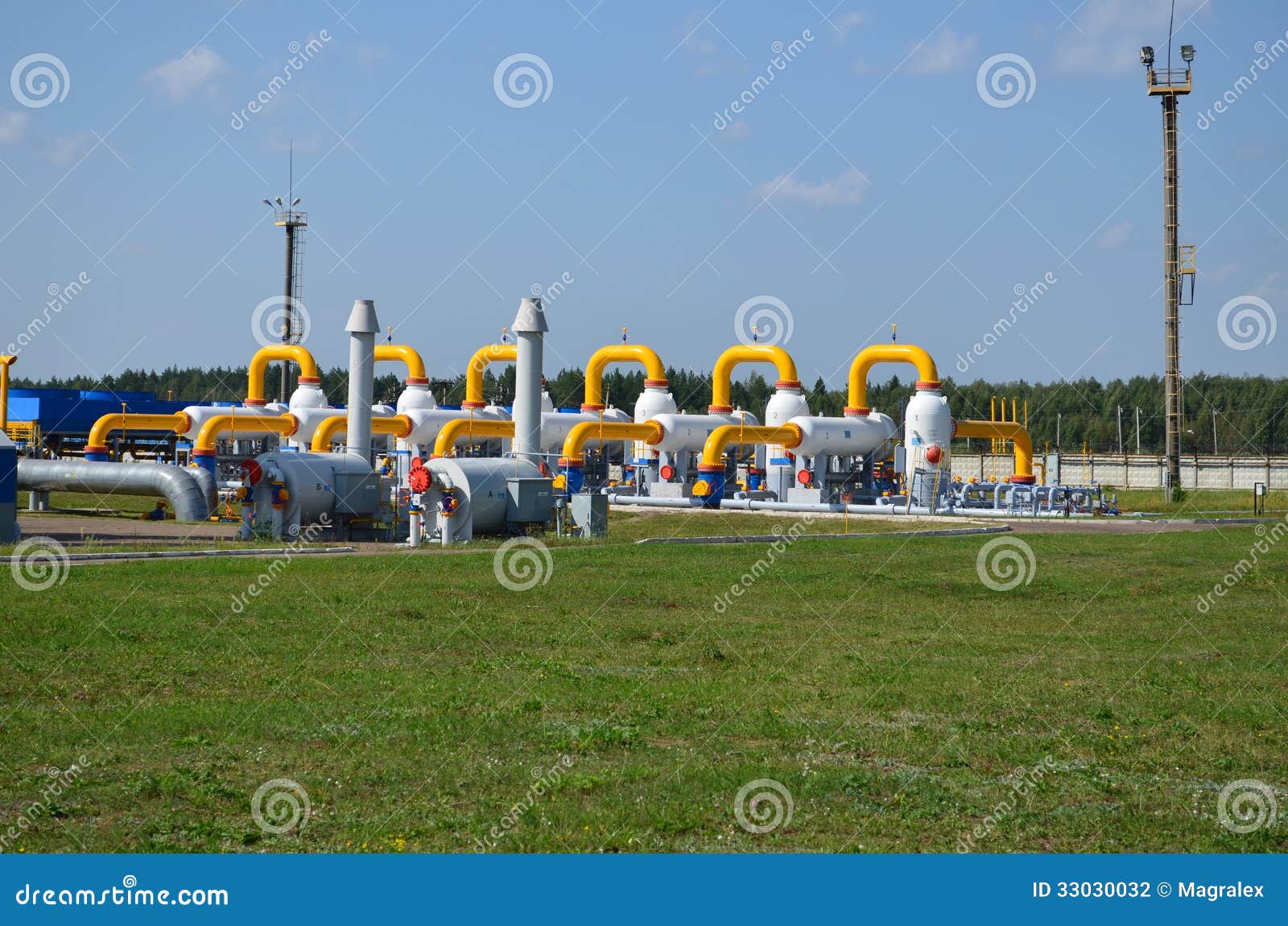 Gas pipeline stock photo. Image of iron, heat, global - 33030032